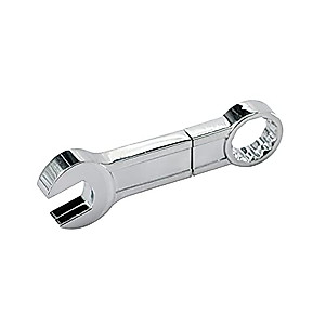 High Speed USB 3.0 Flash Drive 64GB Memory Stick Metal Silver Wrench Design Thumb Drives USB Stick Pen Drive for Data Storage - Civetman