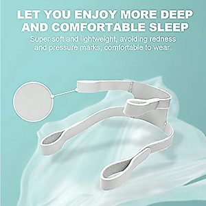 2PCS Headgear Compatible with Headgear, Headgear Straps Supplies Compatible with Head Strap, Clips NOT Included