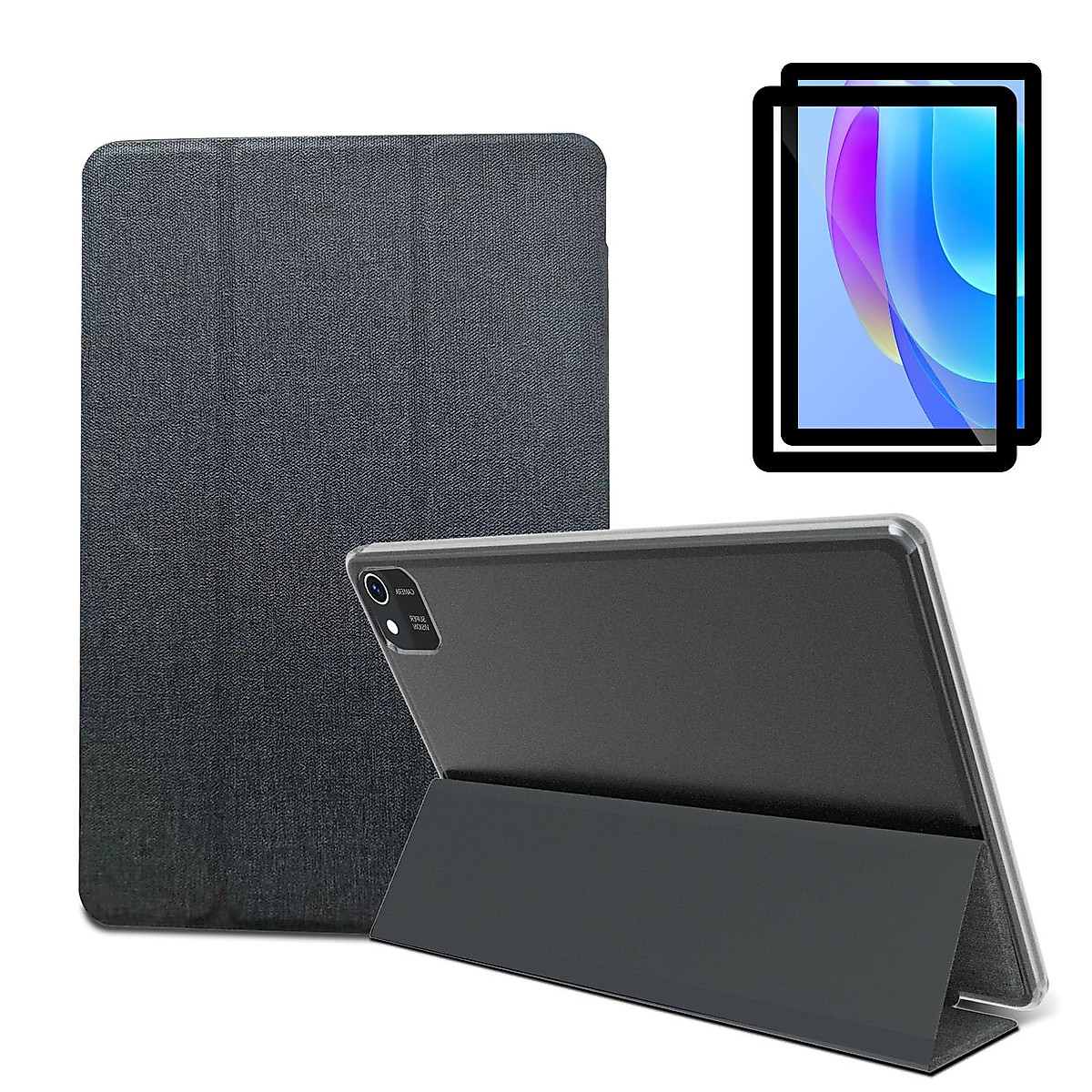 Android 11 Tablet 10inch Phablet with case, Large Storage 64GB Tablets Dual Stereo Speakers 512GB Expand, Octa-core Processor 3GB RAM 6000mAh Big Battery 10.1'' IPS HD Screen Google Tableta Tab