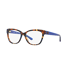 Tory Burch TY2079 Eyeglass Frames 1683-51 - Blue Flake Tort TY2079-1683-51