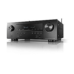 Denon AVR-S750H Receiver, 7.2 Channel (165W x 7) - 4K Ultra HD Home Theater (2019) | Music Streaming | New - eARC, 3D Dolby Surround Sound (Atmos, DTS/Virtual Height Elevation) | Alexa + HEOS