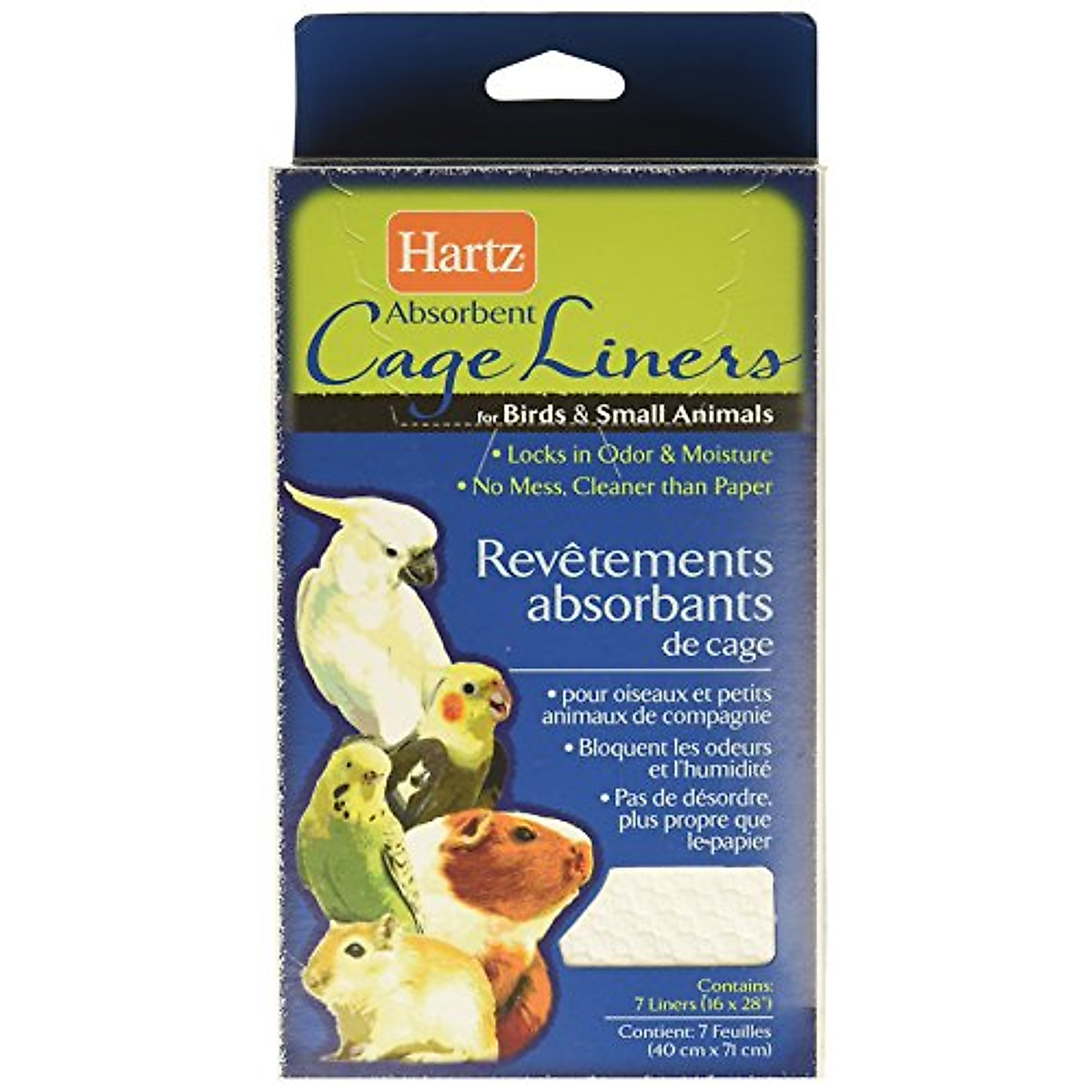 Hartz Absorbent Cage Liners for Birds & Small Animals