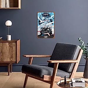 The Changeling Professional Tin Poster- Ideal Wall Decor for Bars, Cafes, Offices, Restaurants, Homes, Gardens, Shops, Clubs - 12 X 8 Inches