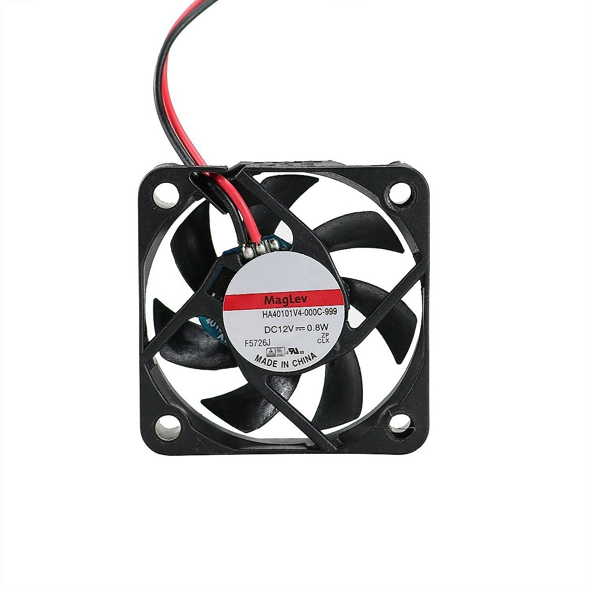 TwinkleBay 40x10mm Fan, Replacement for MagLev HA40101V4-000C-C99 4010 Cooling Fan, 2Pins 2Wires 40x40x10mm(12V, 0.8W)