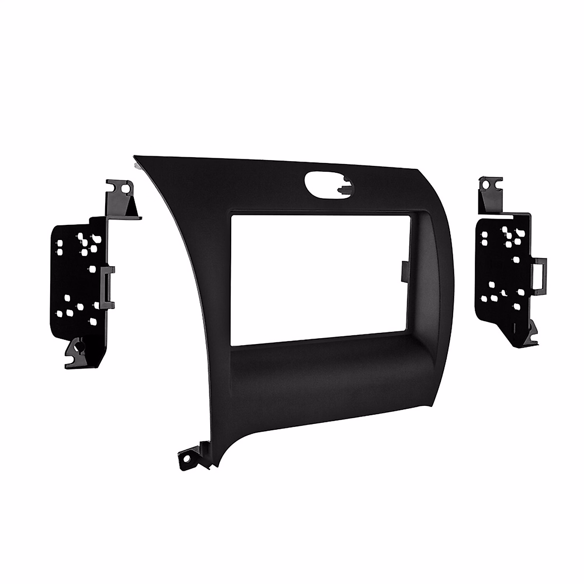 Metra 95-7356B Double DIN Installation Dash Kit for Kia forte 2014- (Black)