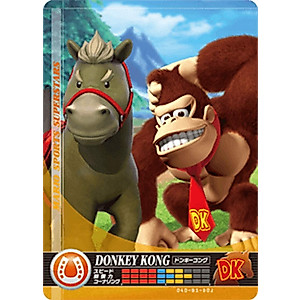 Nintendo Mario Sports Superstars Amiibo Card Horse Racing Donkey Kong for Nintendo Switch, Wii U, and 3DS