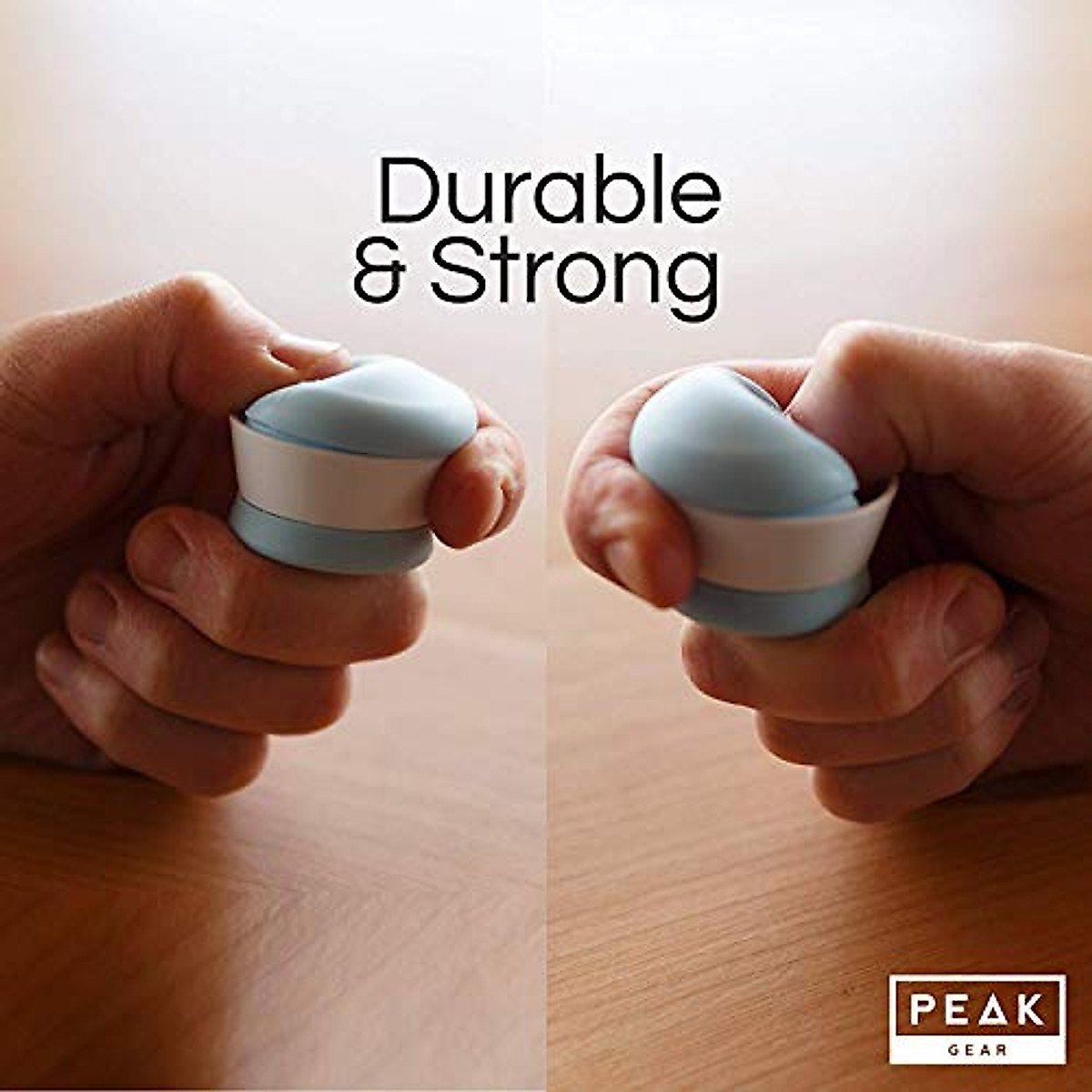 Peak Gear Travel Containers, Silicone Cream Jars Leak-Proof. TSA Approved Small Travel Containers (3 Jars Pack)