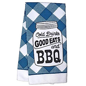 Buffalo Plaid Kitchen Towels Grilling Barbeque Towels