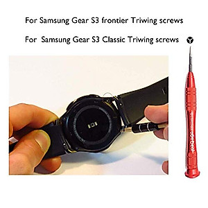 oGoDeal Replacement Battery for Samsung Gear S3 Frontier(SM-R760) and Gear S3 Classic 3.85V 380mAh Battery SM-R770,BR760,R765 EB-BR760ABE GH43-04699A Battery with DIY Repair Tools