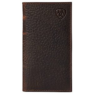 ARIAT Rodeo Wallet Emboss Corner Logo Brown One Size