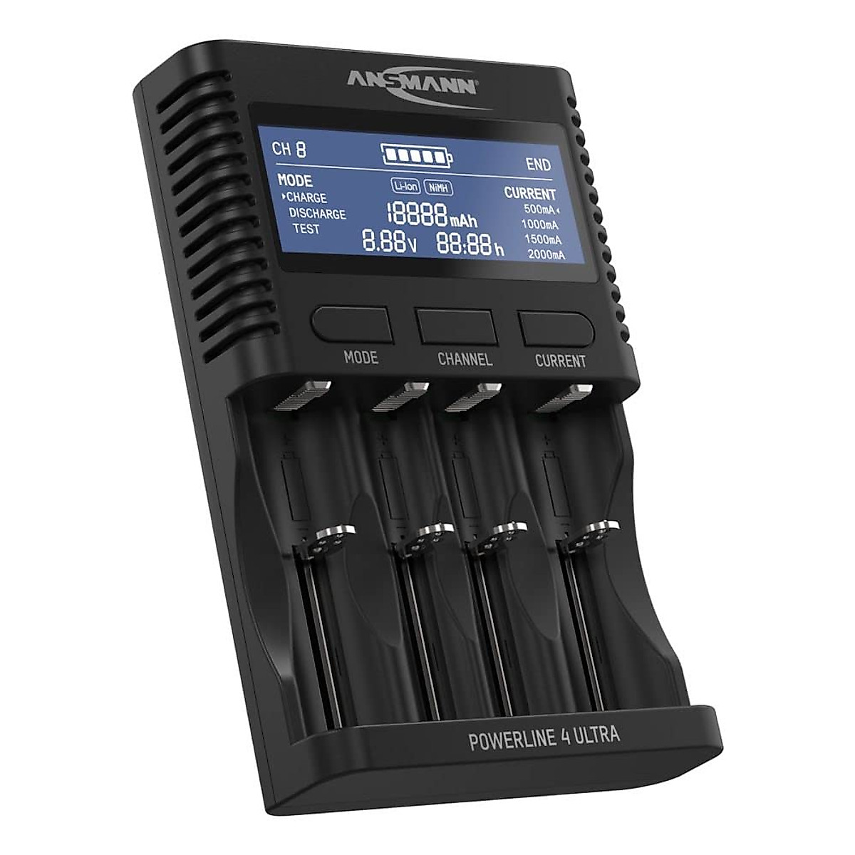 Ansmann Powerline 4 Ultra Battery Charger and Capacity Tester