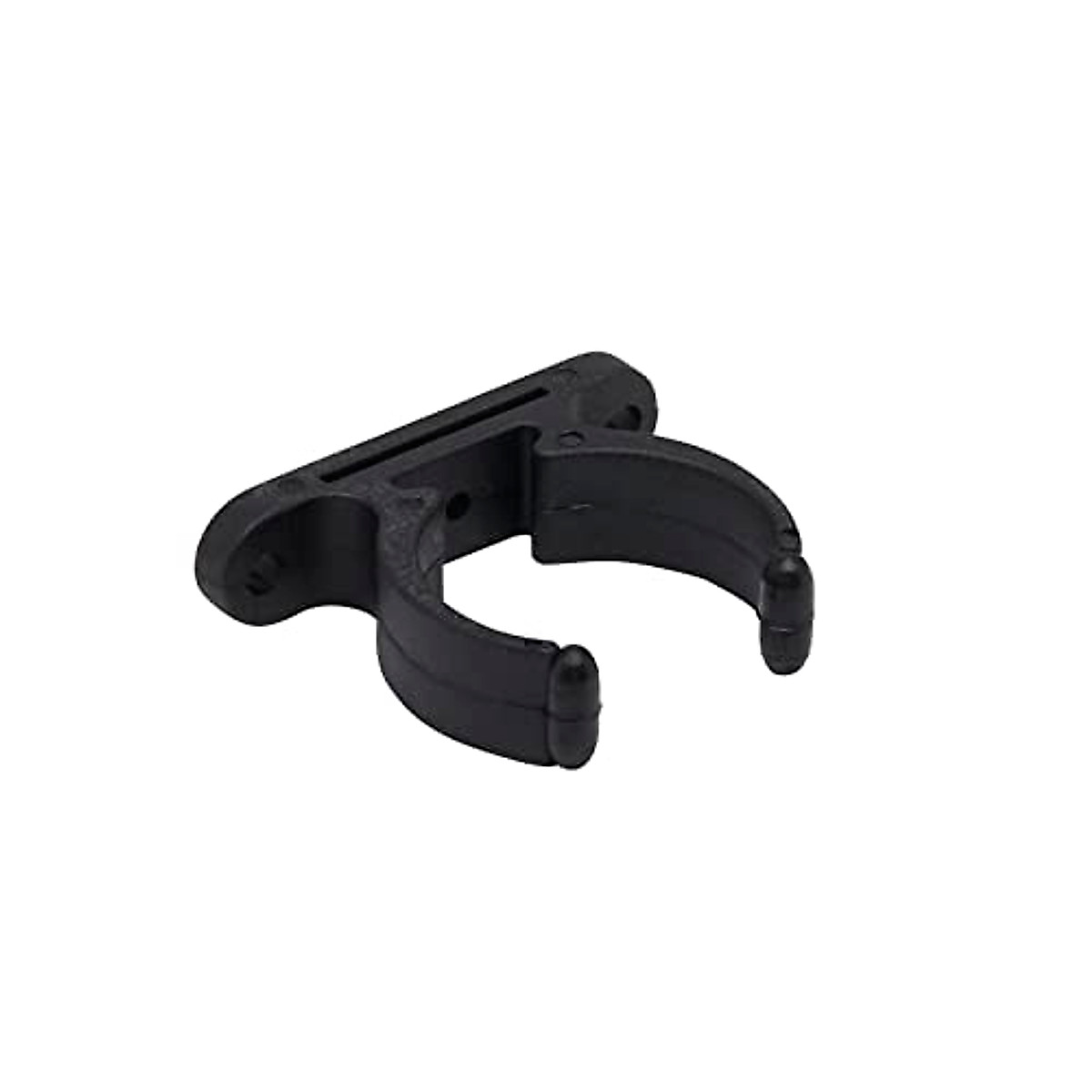 Seachoice Boat Hook Clips, Reinforced Nylon, Black, Pack of 2