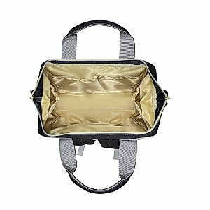 Custom Diaper Bag, Red Black Blue Name Personalized Diaper Backpack Mummy Nursing Baby Bags Shoulders Bag Casual Daypack Travel Bag for Mom Mother's Day