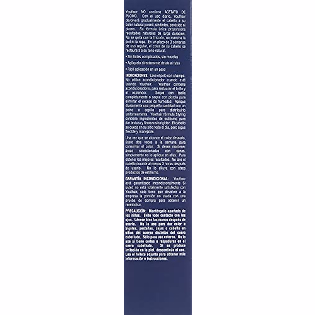 Youthair Crème, Color Restoring Conditioning, Formula, 3.75 Ounces