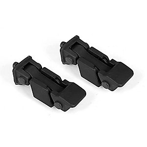 Omix | 11210.16 | Hood Catch and Bracket Pair | Fits 2007-2018 Jeep Wrangler JK & JKU