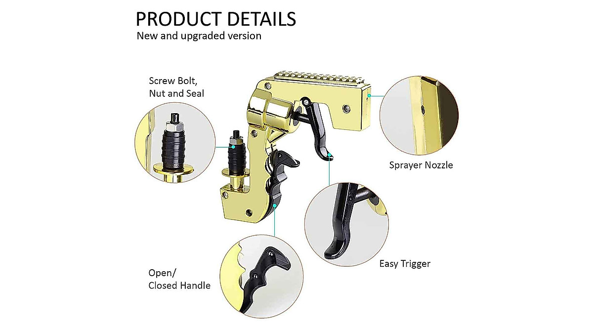 Xgtrswkmaz Beer Gun - Perfect for Parties & Celebrations