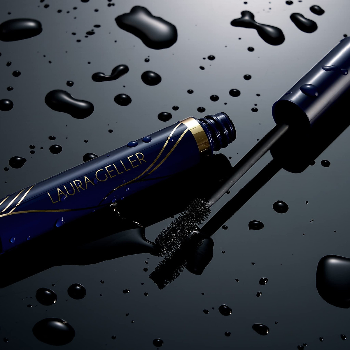 LAURA GELLER NEW YORK Always There Waterproof Lengthening Mascara in Black | Long-Lasting Mascara for Volume and Length