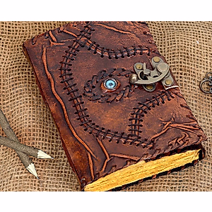 Hocus Pocus Book of Spells Hocus Pocus Spell book Prop Gifts Halloween Decorations Decor Leather Journal Writing Book Of shadow Best Christmas Gifts For Men And Women