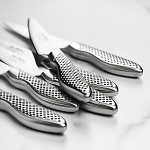 Global Fine Edge Steak Knife Set (6 Piece) - Made in Japan