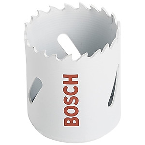 BOSCH HB163 1-5/8 In. Bi-Metal Hole Saw , White