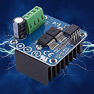 Motor Drive Module Board Module, Double BTS7960 High Current (43 A) H-bridge Driver, High-Power Driver for Smart Car BTS7960 43A Electric Components, Module
