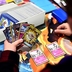 900+ Cards or 200 Top Loaders Box, Baseball Card Storage Box, Trading Card Storage Box for Trading Cards, Gaming Cards and Sport Cards, White, 13x4x3 inches, 2 Count