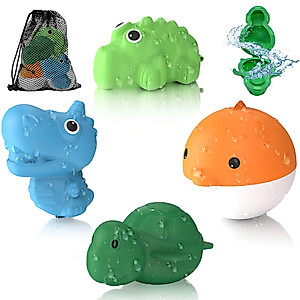SOPPYCID Tonoviviy Silicone Water Balloons Summer Fun Outdoor Water Toys Games for Kids Adults Outside Play,Water Bomb Balloons Reusable (B-4 PCS)