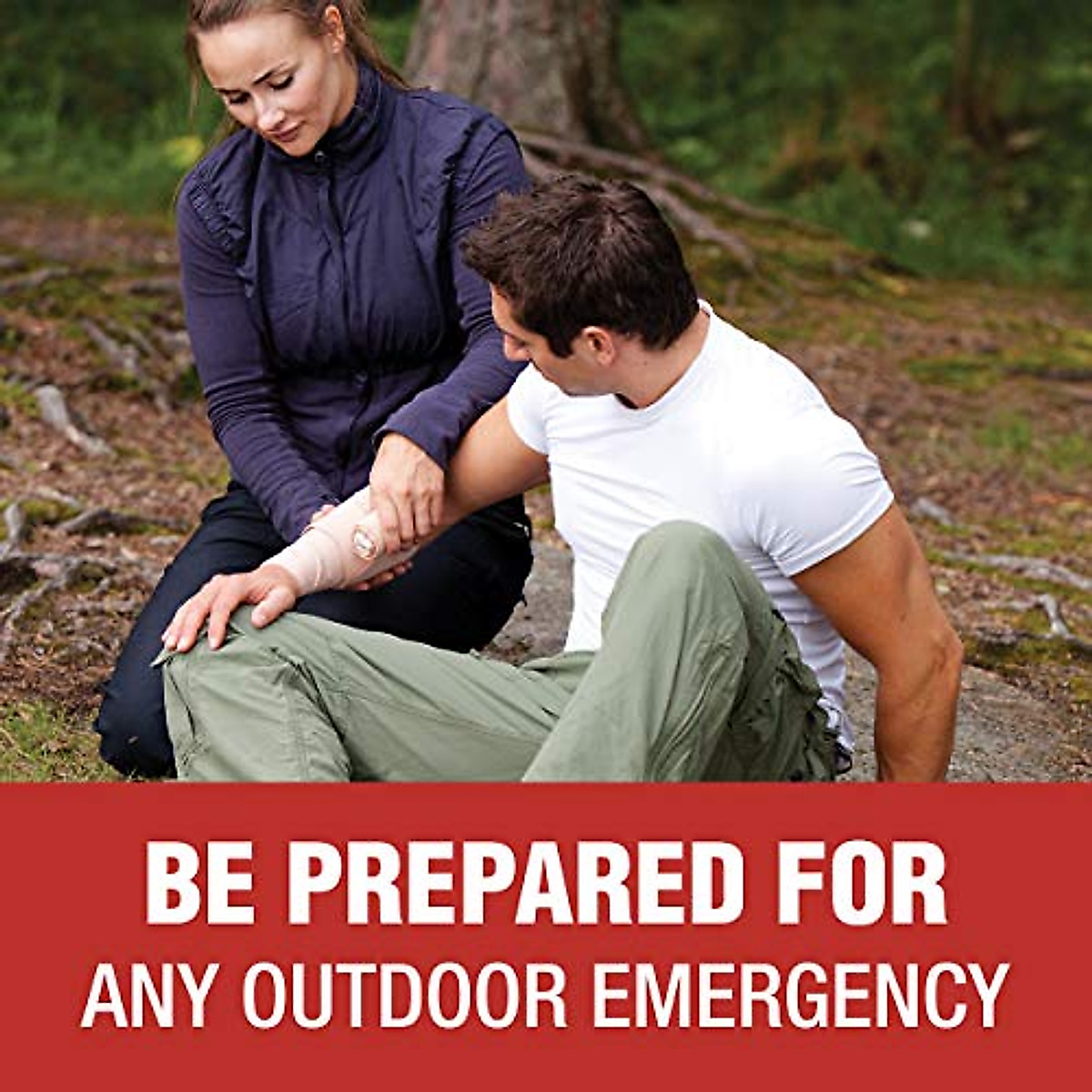 Coleman All Purpose Basic First Aid Kit for Minor Emergencies, a Light, Portable First aid kit with a Soft-Sided case - 205 Piece Red