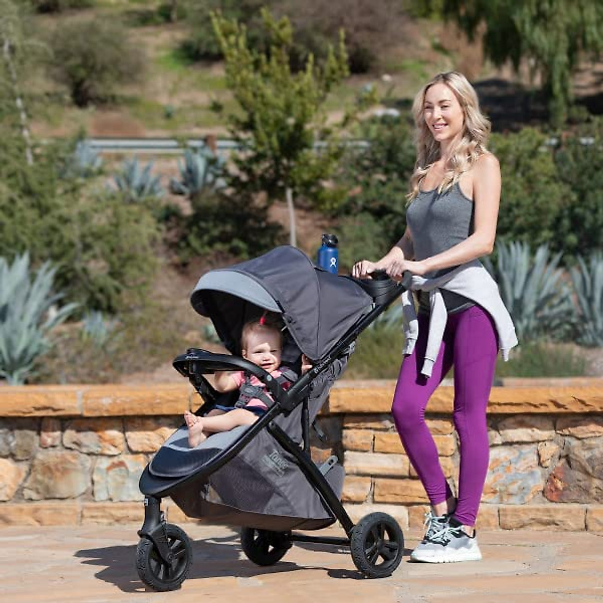 Baby Trend Tango 3 All-Terrain Stroller Travel System, Ultra Grey