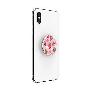 PopSockets Phone Grip with Expanding Kickstand, for Phone - Aluminum Rose Gold