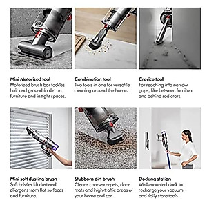 Dyson V11 Torque Drive Cordless Vacuum w/Grab-and-Go Floor Dok - Iron Gray