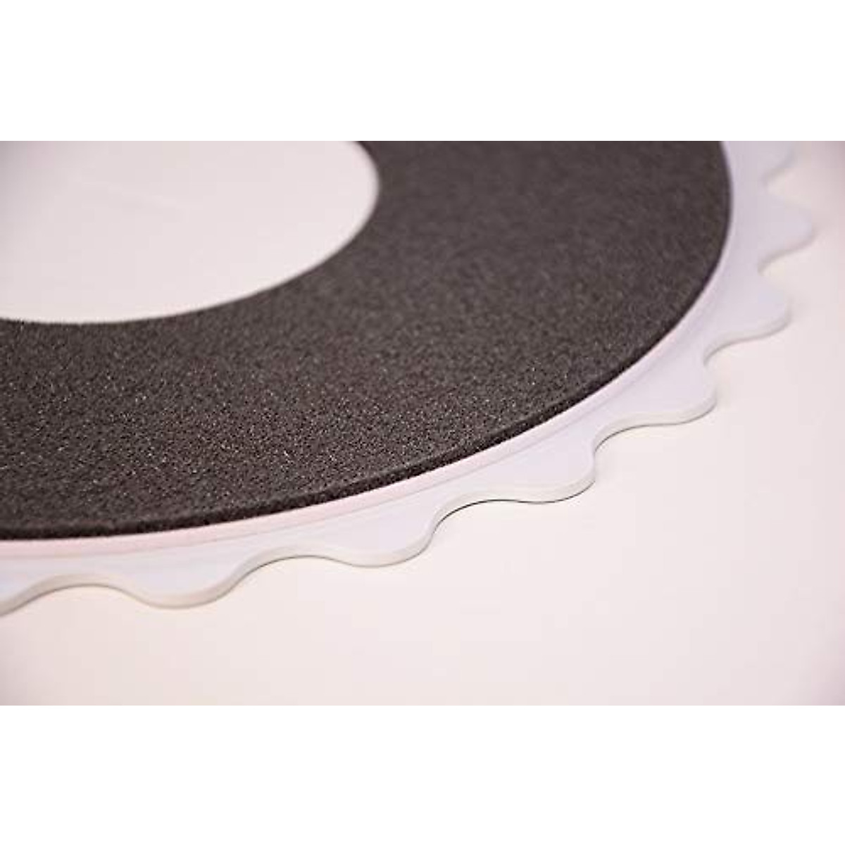 HONEYSEW Circle Rotary Cutting Mat Diameter 20cm(8") Self Healing for Any Table Protection Board Quilt Fabric Doing Crafts Sewing Quilting Projects Rotating Cutter Pad (Green Color)