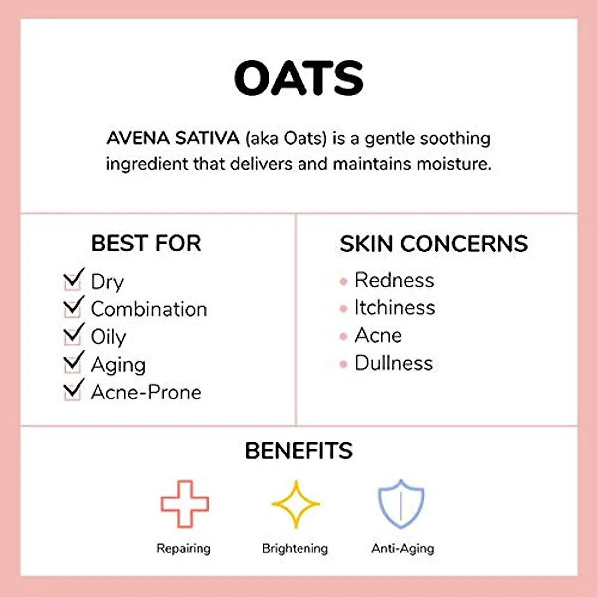 FACETORY Oats Calming Glow Weightless Facial Oil with Oats and Squalane - Calming, Redness Relief, Anti-inflammatory, Moisturizing Facial Oil, 30ml/ 1.01 fl oz