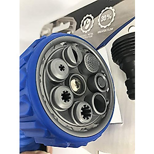 Orbit Max 26700 8-pattern Commercial Grade Zinc Rubber Coated Grip Rear-thumb Nozzle