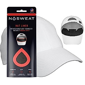 Golf Hat Sweat Liner – Prevents Stains & Odor by NoSweat- Patented Technology Made in The USA (6)