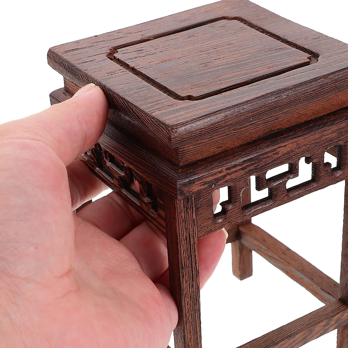 Cabilock Tall Plant Stand Pot Holder Flower Shelf Rack Display Table Wood Plant Riser Stands Stool Bonsai Holder