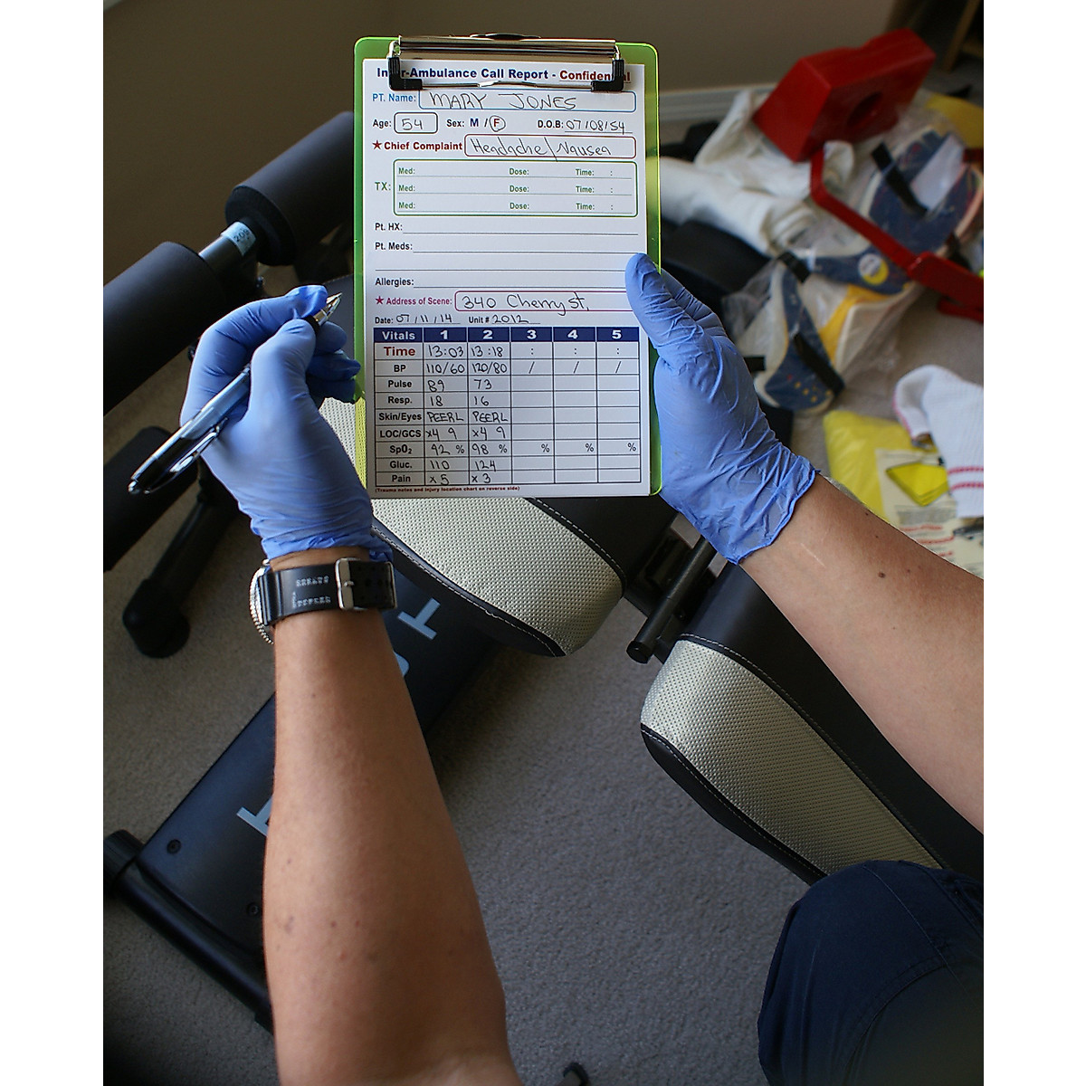 EMT Dual Agency NCR Pre PCR (100 Pack)