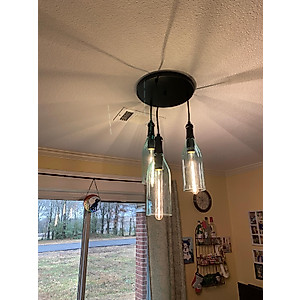 Leools T10 Led Long Bulbs,4W Dimmable Tubular Bulb,40 Watt Equivalent,E26 Edison Style Vintage LED Filament Light Bulb,2700K Warm White,8.9in(225mm),4-Pack.