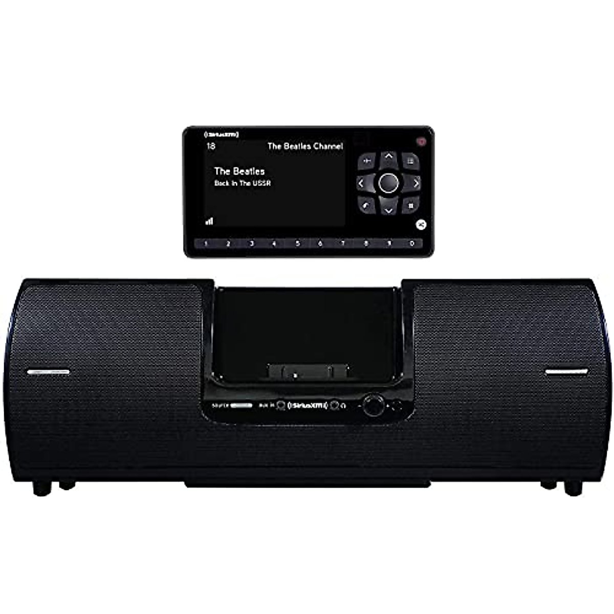 SiriusXM SXSD2 Portable Speaker Dock Audio System & SiriusXM SXEZR1V1 Onyx EZR Satellite Radio with Vehicle Kit with Get 3 Free Months Service with Subscription (Bundle)