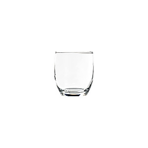 Vikko 8.3 Ounce Drinking Glasses | Thick and Durable Glass – For Water, Juice, Soda, or Wine – Dishwasher Safe – Set of Twelve Small Clear Glass Tumblers – 2.9” Diameter x 3.2” Tall