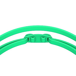 Speedo 8003195153061SZ Vanquisher 2.0 Mirrored Train Like A Team TLAT KELLY GREEN/STEEL/EMERALDMIRROR 1SZ