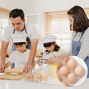 AYAYGD 40 Pack Egg Cartons Cheap Bulk 12 Count,Clear Plastice Bulk Egg Cartons for Chicken Eggs,Reusable Egg Carton for Family,Chicken Farm,Markets Display - Egg Holder, Egg Containers for Fresh Eggs