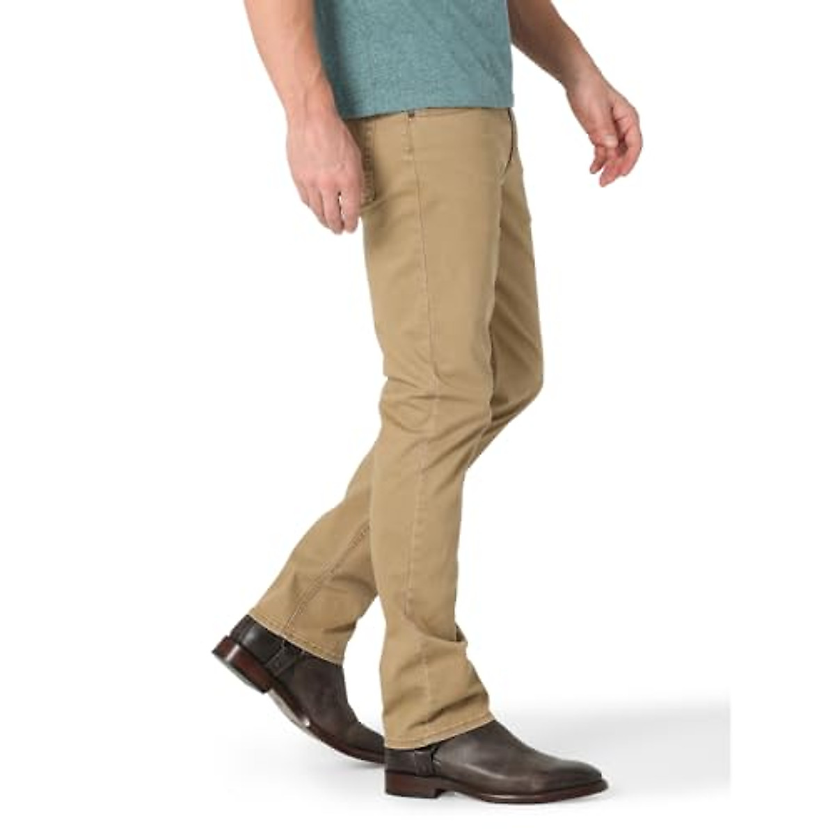 Wrangler Authentics Men's Slim Fit Straight Leg Jean, Acorn, 36W x 30W