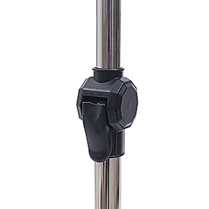 Leblett Tripod Clothes Drying Rack,Foldable Portable Space Saving Laundry Drying Rack High Capacity 4 Poles,Height-Adjustable with 10 Hooks for Outdoor and Indoor Home Use