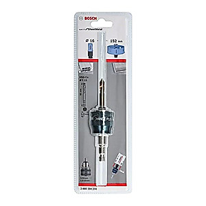Bosch Professional 2608594256 Power Change Plus Adapter (Socket 3/8" Hexagonal Shank, Including HSS-Co Drill Bit 7.15 x 65 mm, Hole Saw Accessories), colour, Size