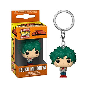 Funko Pop! Keychain: My Hero Academia - Deku in School Uniform, Multicolor, 2 inches
