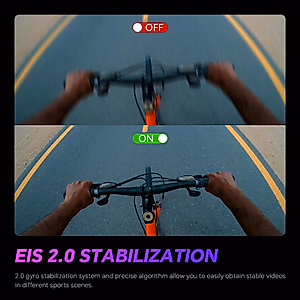 SJCAM C300 Pocket Camera 4K, 3800mAh Battery 6-Axis Stabilizer Action Camera, Dual-Touch Screen Body Camera, Waterproof, Suitable for Vlogging and Live Streaming, with Helmet Mount Kits, Black