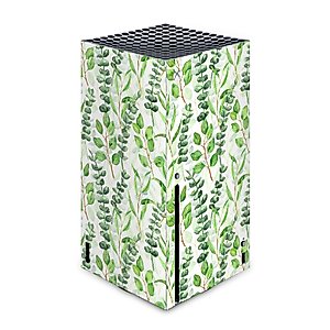 Head Case Designs Officially Licensed Katerina Kirilova Eucalyptus Mix Patterns Vinyl Sticker Gaming Skin Decal Cover Compatible With Xbox Series X Console