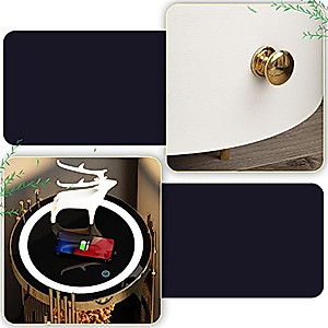 HIGOH Bedside Table Bedroom Cabinet Modern Minimalist Living Room Bedside Cabinet Storage Bedside Cabinet Furniture