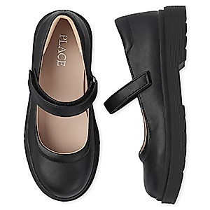 The Children's Place,girls,The Children's Place Girls Uniform Shoes,Uniform Shoes,Black,2 Big Kid
